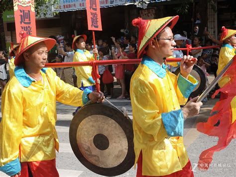 江西省会昌县民俗：赖公庙会菩萨出街 中关村在线摄影论坛