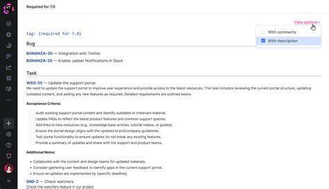Generate Release Notes Youtrack Server Documentation