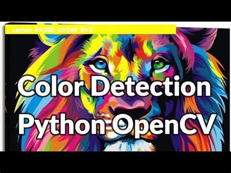 Color Detection Using Python Opencv Color Calm Artwork Artwork