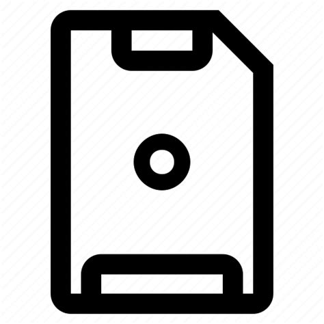 Data Memory Mobile App Web Web Develover Icon