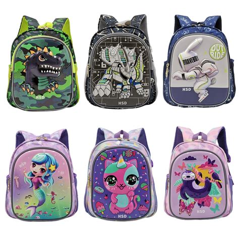 New Smiggle Cartoon Backpack Kindergarten Primary School Backpack