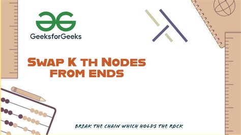 Swap Kth Nodes From Ends In Java Linked List Geeksforgeeks The Advent Youtube