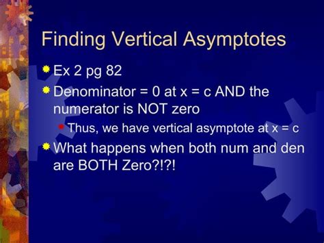 1541 Infinite Limits Ppt