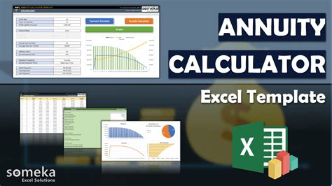 Annuity Calculator Excel Template Retirement Annuity Calculation