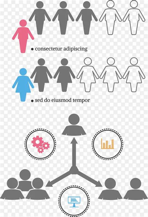 矢量艺术人物数据分析png图片素材下载 图片编号8008732 Png素材网