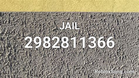 Jail Roblox Id Roblox Music Codes