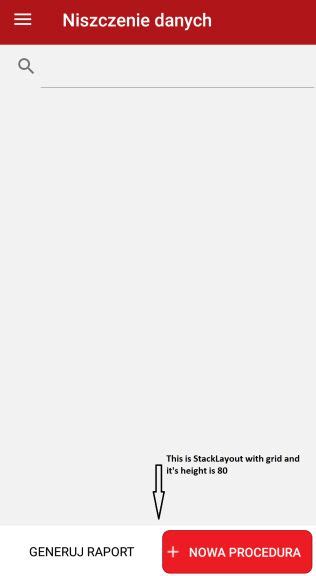 Xamarin Android How To Scale Font And Container S Height In Xamarin Forms Stack Overflow