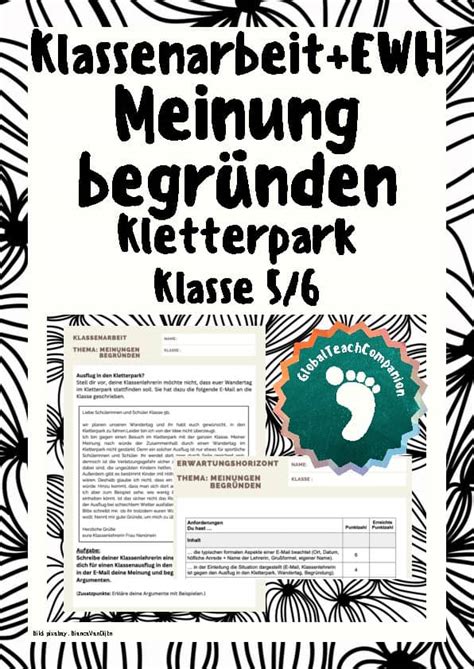 German Class Work Horizon Of Expectation Argumentation Climbing