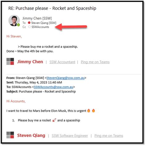 Manage Multiple Email Accounts Personal And Shared Company Emails SSW Rules