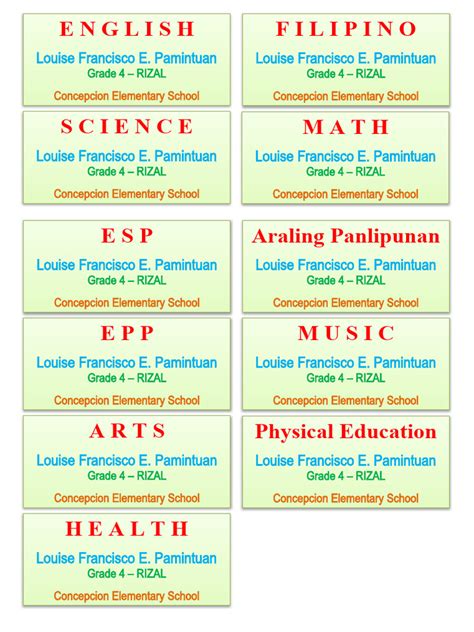 Grade 4 Notebook Pdf