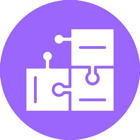 Premium Vector Puzzle Icon Style