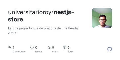 Github Universitarioroynestjs Store Es Una Proyecto Que De Practica