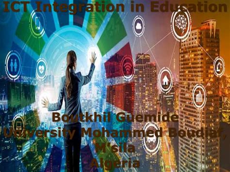 Role Of Ict In Education Pptx