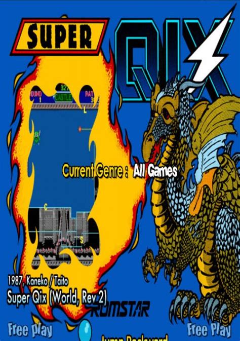 Qix Rom Free Download For Mame Consoleroms