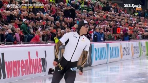 Isu 스피드스케이팅 전체적으로 저조한 가운데 좋은 기록쓰는 다이치 [세계선수권 남자 500m] Sbs