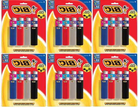 Bic Classic Lighter Assorted Colors 48 Pack