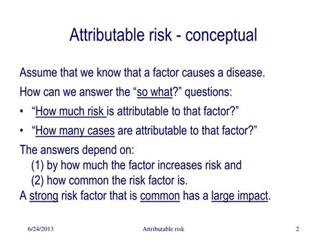 Ppt Module Appendix Attributable Risk Powerpoint Presentation Free Download Id 9544520