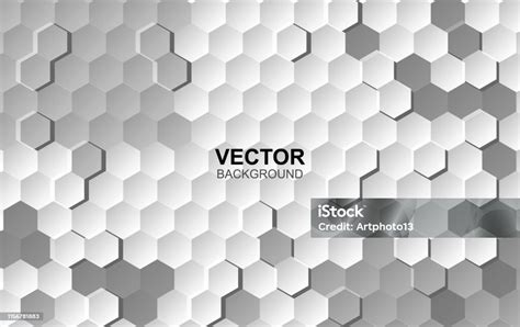 엠보싱 표면 육각형의 추상적 인 흰색 배경 허니 콤 현대 패턴 개념 창조적 인 빛과 그림자 스타일 배경 화면벡터 그림에 대한