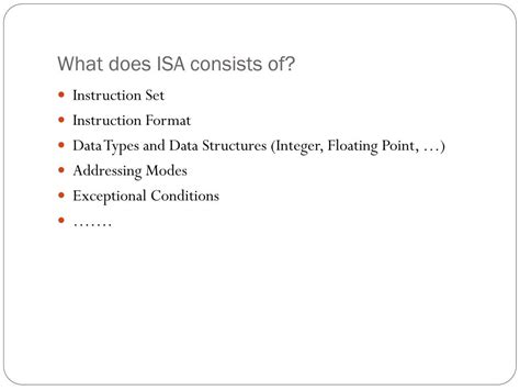 Ppt Isa Of Mips Powerpoint Presentation Free Download Id6090392