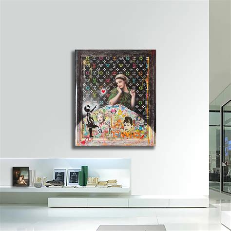 Contemporary Art Mixed Media Modern Muse Gardani
