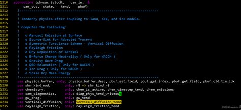 Cesm 物理过程计算流程（每天看一个fortran文件（6））cesm怎么看程序调用流程 Csdn博客