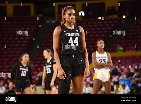 Stanford Cardinal Forward Kiki Iriafen 44 Attempts A Free Throw In