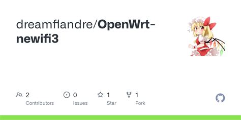 GitHub Dreamflandre OpenWrt Newifi3