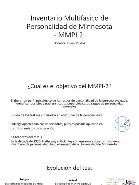 Mmpi 2 Pdf