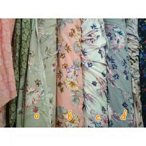 Jenis Kain Untuk Daster