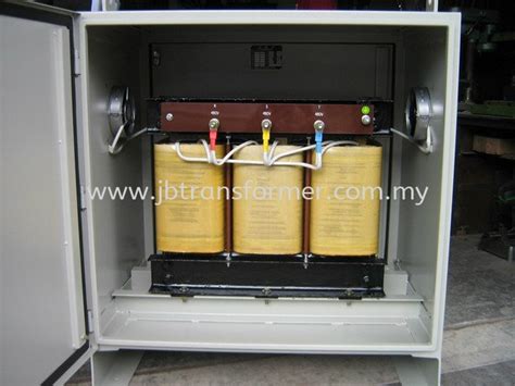 Three Phase Isolating Transformer C W Metal Casing And Cooling Fan Three