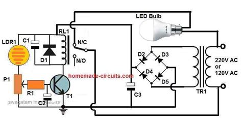 Street Light Project Circuit Diagram