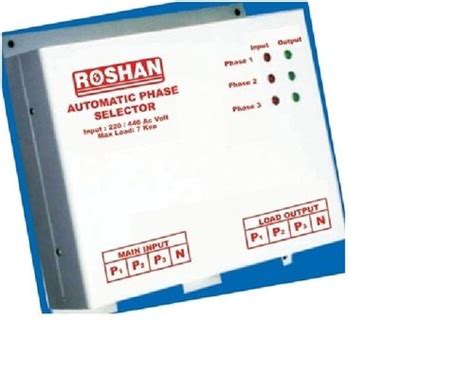 Automatic Phase Selector Three Phase Automatic Phase Selector