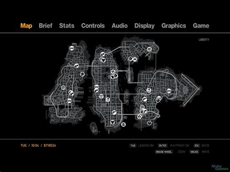 Gta Iv Hospital Locations Map