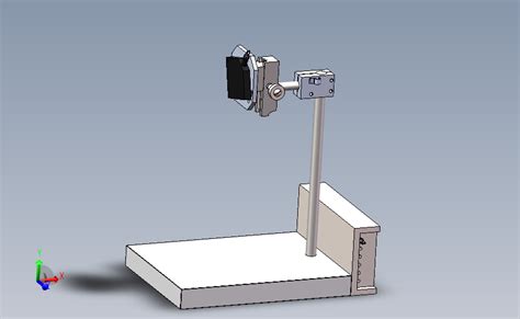 长臂微距测量仪 Solidworks 2014 模型图纸下载 懒石网