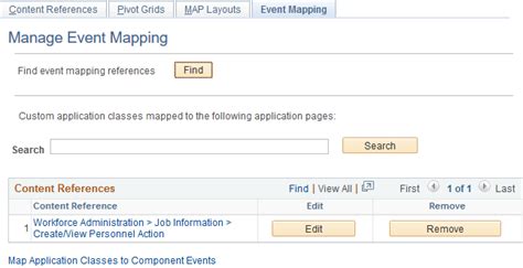 Mapping Application Class Peoplecode To Component Events