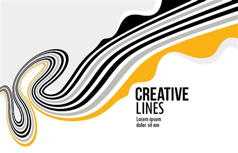 모션 벡터 추상적 배경의 3d 라인 창의적이고 차원이 구부러진 줄무늬 동적 구성 모션 및 기술 포스터에 대한 스톡 벡터 아트 및 기타 이미지 Istock