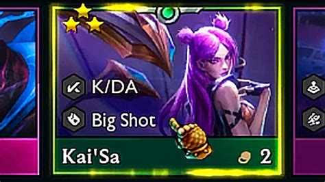 3 Star Kai Sa TFT Set 10 YouTube
