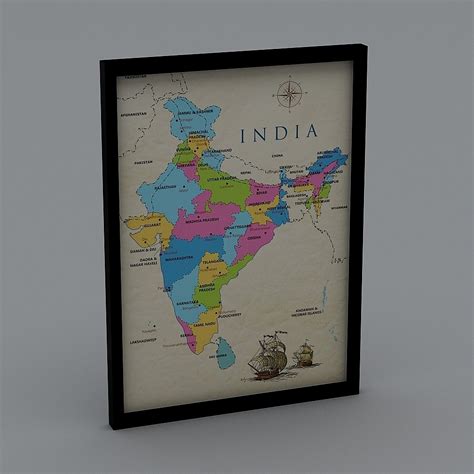 Realistic 3d Map Model For Visualization