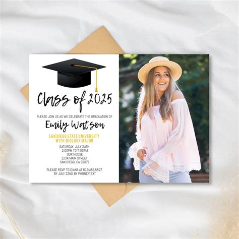 Graduation Invitations 2025 Etsy