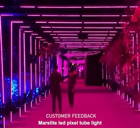 Custom Led Neon Tube 0 5m 1m 2m 360 Degree Dmx Rgb Led Tube Pixel For Wedding Party Night Club