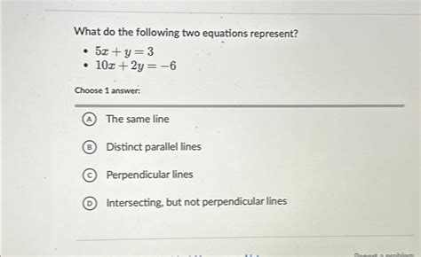 what do the following two equations