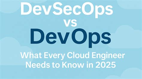Devsecops Vs Devops What Every Cloud Engineer Needs To Know In 2025