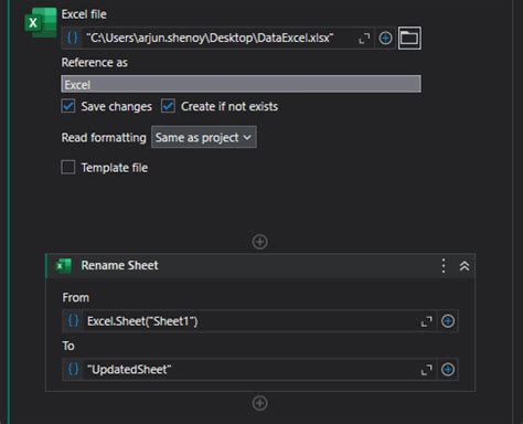 How To Use Rename Sheet Activity Studio UiPath Community Forum