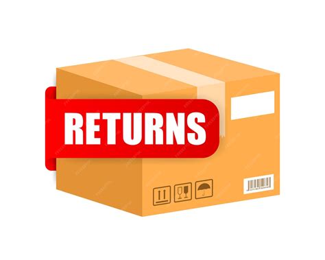 Premium Vector Returns Box Great Design For Any Purposes Vector