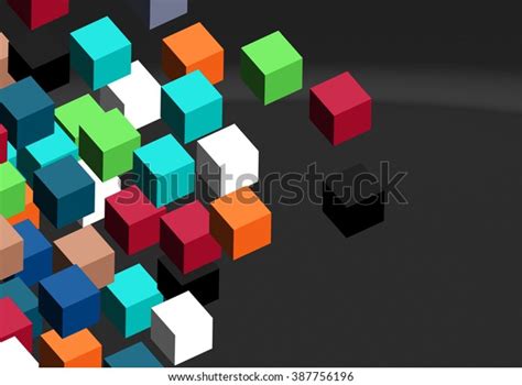 3d Cubes Abstract Backgroundbusiness Teamwork Internet Stock Illustration 387756196 Shutterstock