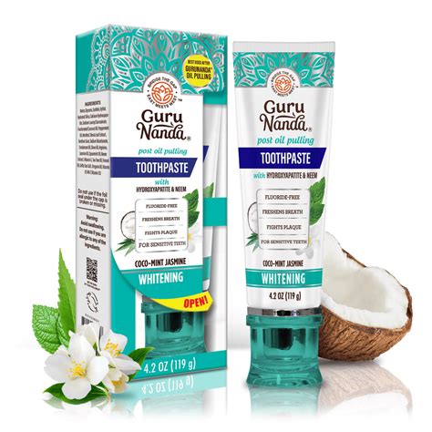 Gurunanda Toothpaste Fluoride Free And Whitening
