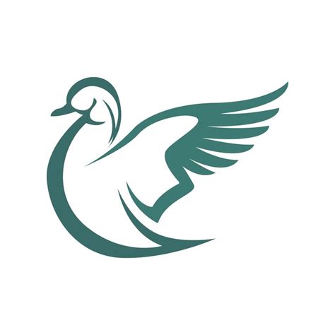 Premium Vector Duck Icon Logo Design Concept Template Illustration