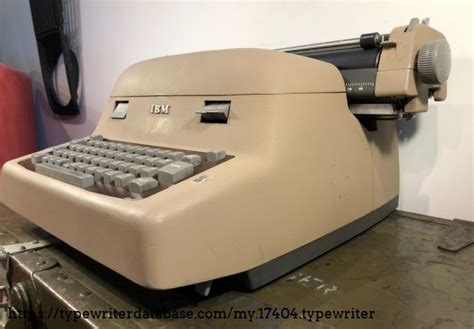 IBM Model B On The Typewriter Database