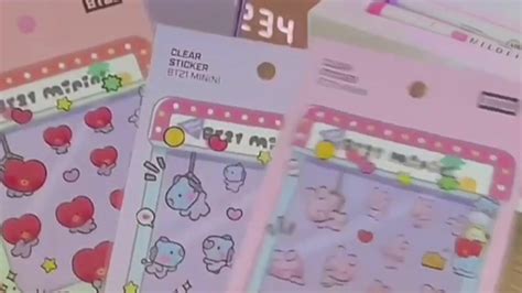 تزیین قاب گوشیبرچسب عروسک های بی تی اسانباکس کیوت