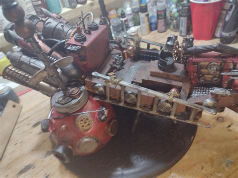 Spaceship Scratch Build Tabletoptime